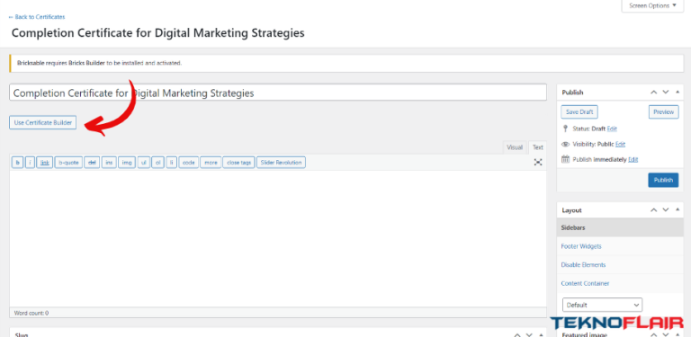 How to Set Up a Canva-Designed Certificate in LearnDash - TeknoFlair